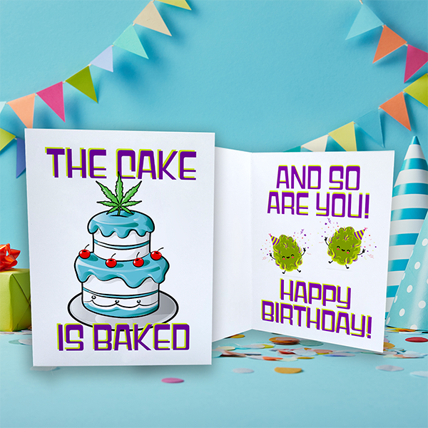 Marijuana Stoner Greeting Cards – The Cannabis Community