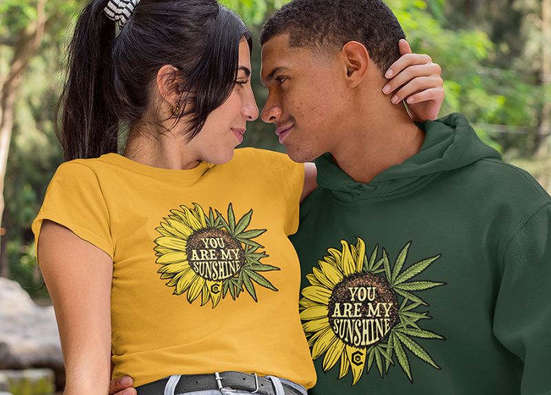 You Are My Sunshine Collection: Sunflowers and Cannabis Merch – The ...